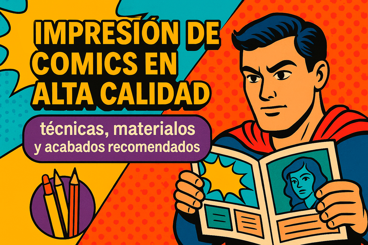 Impresión de cómics en alta calidad en Medellín